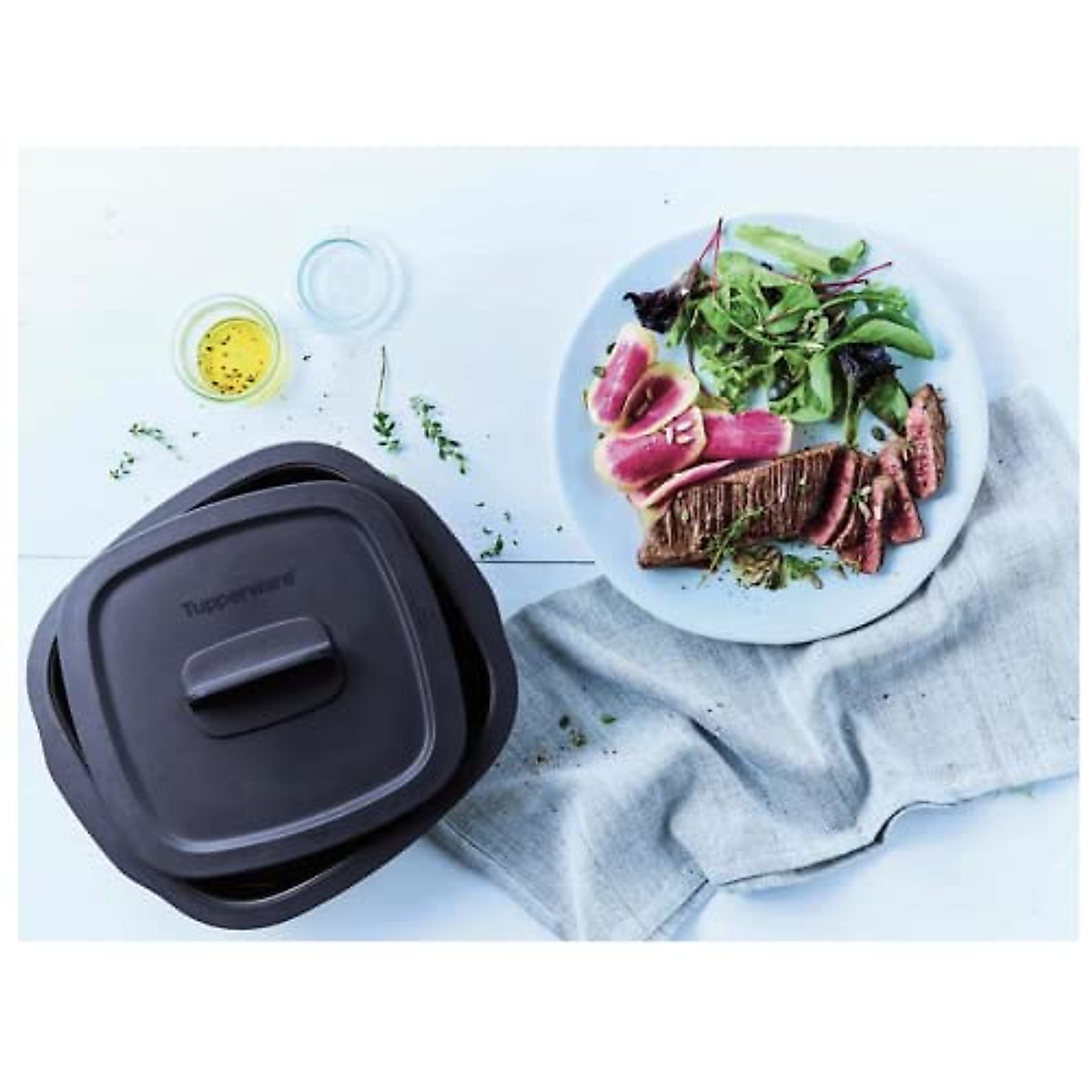 Tupperware MicroPro Grill - Grilling in your Microwave - New In Unopened Box!