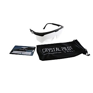 Crystal Pilot IFR View Limiting Device and Bag Tag with Light Gun Signals