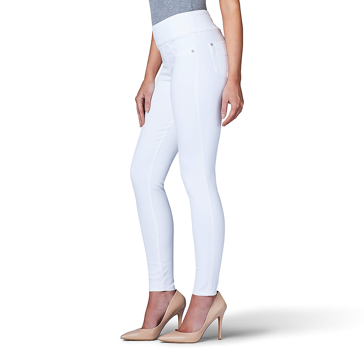 Rock & Republic Women's Denim Rx Fever Stretch Jean Legging, Antidote-White, 12