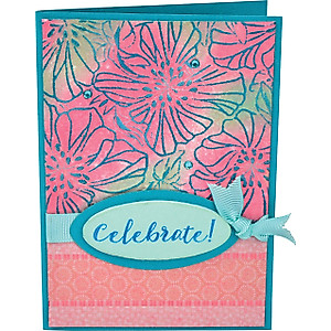Sizzix 3-D Textured Impressions Embossing Folder, Multi Color