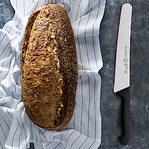 Messermeister Four Seasons Scalloped Baker's Bread Knife, 8-Inch