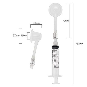 2 Set Nipple Corrector Device Correction for Inverted Nipples Treatment Enlarger