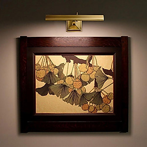 WAC Lighting Hemmingway 14in LED Adjustable Picture Light 2700K in Rubbed Bronze