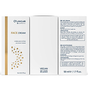 Face Moisturizer for Women - Day and Night Face Cream - Facial Moisturizer with Hyaluronic Acid - Hydrating Face Moisturizer Good for Dry and Sensitive Skin - Your Skin Care Routine - Vegan, 1.7 Fl Oz