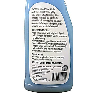 Sonax (287400-755) Brilliant Shine Detailer - 25.36 fl. oz., Silver