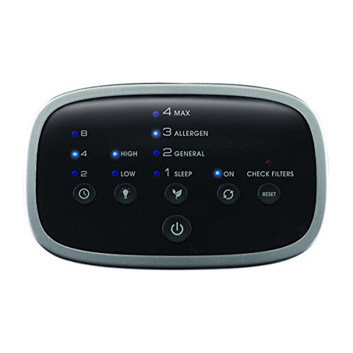 Honeywell HFD280 Compact Air Genius 4 Air Purifier with Permanent Washable Filter, Medium Rooms (150 sq. ft.), Black