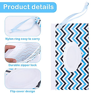 2 Pack Wet Wipe Pouch, Wet Wipes Pouches Dispensers Travel Wet Wipes Bags Cases Reusable Kids Wipe Case Extra Large 9.5" X 5.3" Portable Wipe Carrying Pouches Case for Kids and Adult