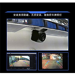 Car Backup Rear View Monitors Camera Waterproof HD 170 Degree Auto Fisheye Lens For Toyota Corolla/Altis/Yaris/Verso/Vios/Camry XV50/Highlander/Fortuner (2015-2018)