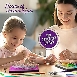 Dan&Darci Art Craft Kit for Kids - Unicorn & Star String Art Set for Girls & Boys Ages 8-12 - Arts and Crafts Gifts