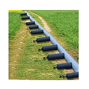 Pool Above Ground Irrigation Water Hose Waterproof Customizable Length And Distance, For Garden Agriculture Fields Irrigation ( Color : Black , Size : 30m/3m )