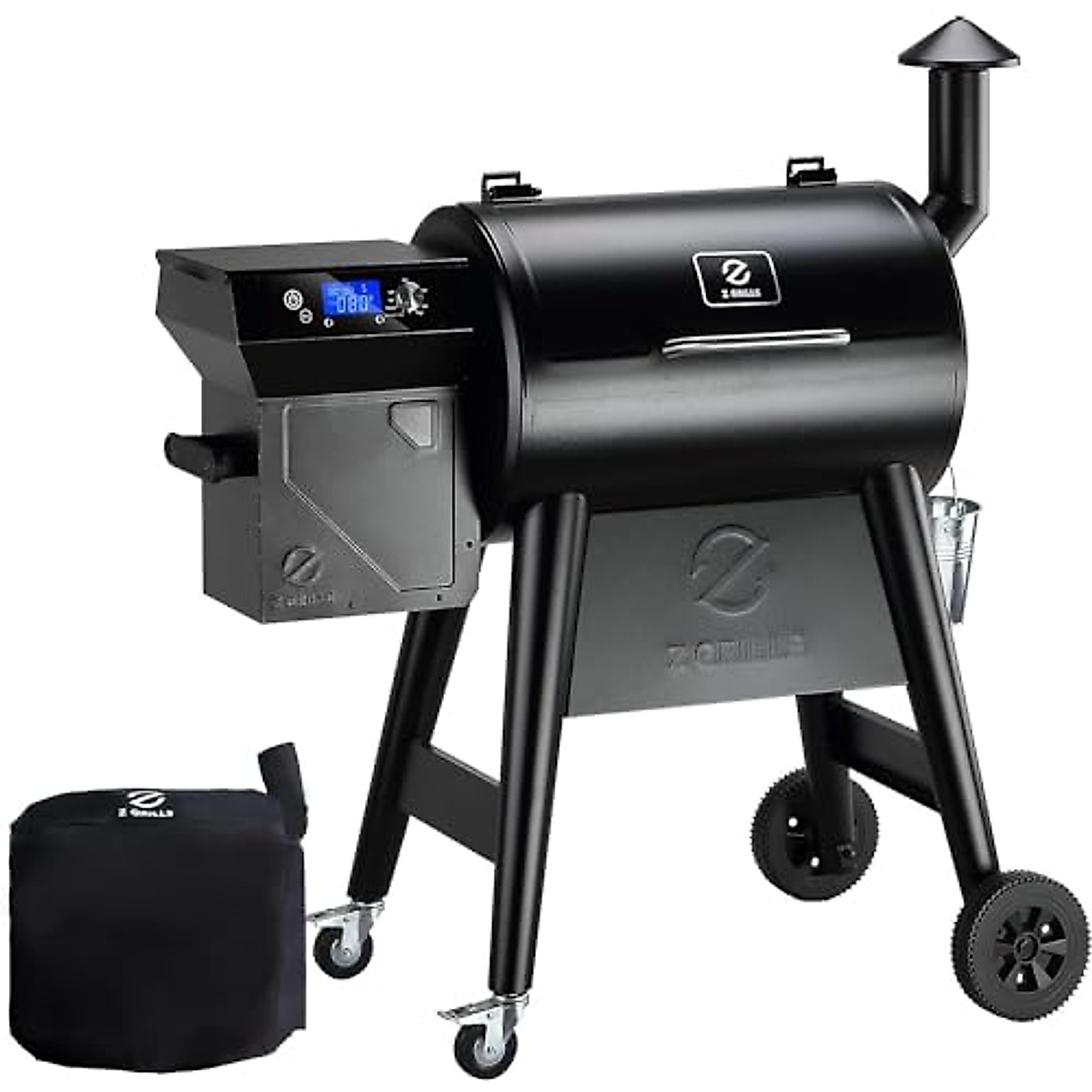 Z GRILLS 450B 2022 NEW Model Wood Pellet Grill & Smoker with a PID Controller, 459 sq in Cooking Area