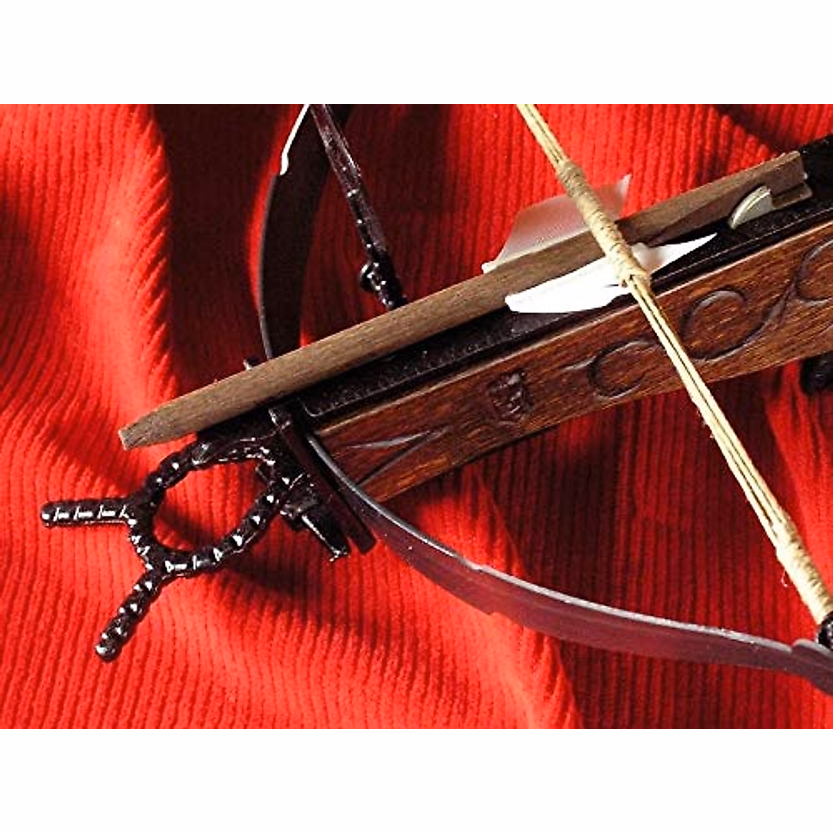 Historic Low Crossbow Wooden Knights' in XV Century. (AG0F.01) Decorative