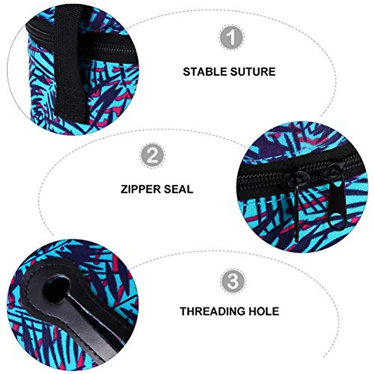 Ciieeo Woven Handbag Yarn Storage Bag outdoor storage container outdoor storage container Empty Yarn Storage Bags Knitting Bag Yarn Lip Gloss Containers