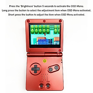 HISPEEDIDO V5 Drop in Pre-laminated IPS 3.0 inch Highlight Mod Sets For GBA SP V5 Screen Replacements LCD Kits, HD Touch Control, NO SOLDER/NO TRIMMING Need
