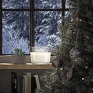 Glade Candle, Fragrance Candle Infused with Essential Oils, Air Freshener Candle, 3-Wick Candle (Snow Much Fun)