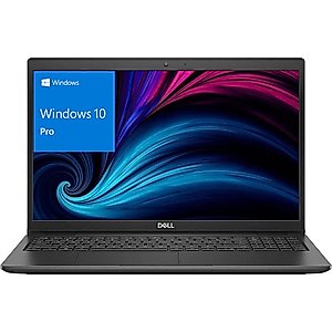 Dell (Renewed Latitude 3520 15.6" FHD Business Laptop Computer, Intel Quad-Core i5-1135G7 up to 4.2GHz (Beat i7-1065G7), 16GB DDR4 RAM, 512GB PCIe SSD, WiFi 6, BT 5.2, Webcam, Type-C, Windows 10 Pro