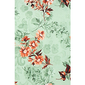 Janasya Kurta for Women Green