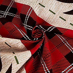 Springs Creative Christmas Merry Deer 36in Panel Multi Quilt Fabric