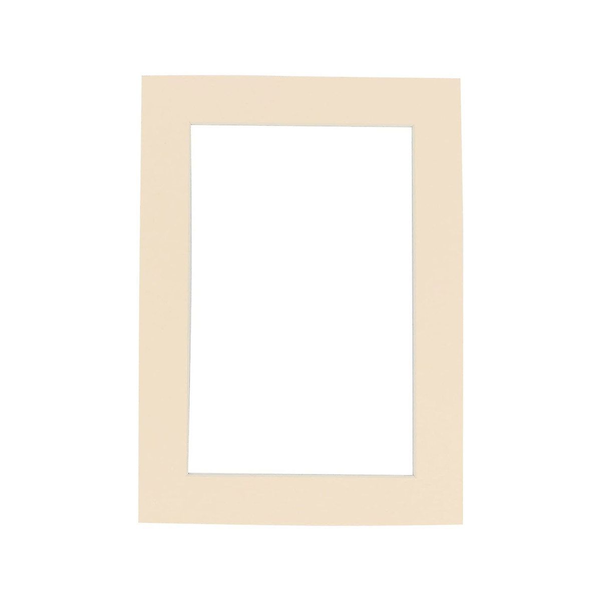 14x18 Mat Bevel Cut for 12x16 Photos - Acid Free Cream Precut Matboard With Backing Board and Crystal Clear, Self Seal Photo Mat Bag - For Pictures, Photos, Framing - 4-ply Thickness