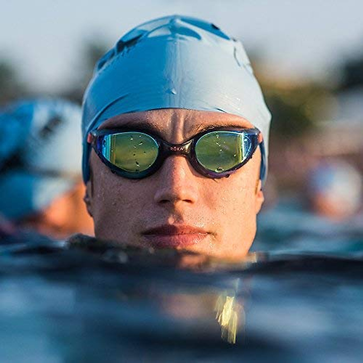 R1 Goggle Anti-Fog Swim Goggles with RAPIDSIGHT Razor Sharp Optics - Clear
