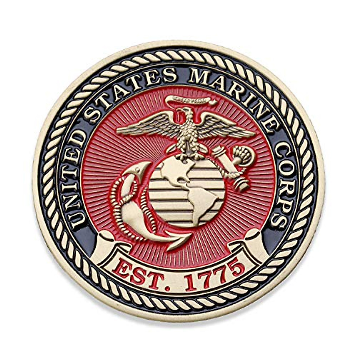 USMC Second Recruit Training Battalion San Diego Challenge Coin - 2nd BN San Diego - Marine Corps Training Military Coins - Designed by Marines for Marines - Officially License