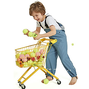 Kids Waterproof Rain Pants Dirty Proof Suspender Trousers for Boys and Girls Pale Blue M (for 3-4T)