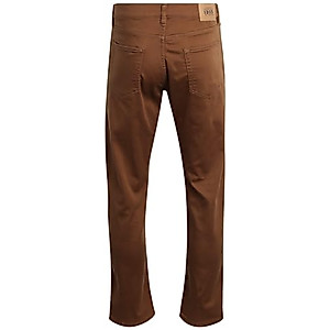 IZOD Men's Jeans - Regular Fit Comfort Stretch Knit Denim Jeans - Straight Leg Casual Pants for Men, Size 40W x 29L, Taupe