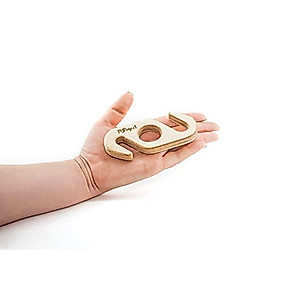 Wooden Portable Holder Desktop Cell Phone Stander Creative Accessory (Nature Wood)