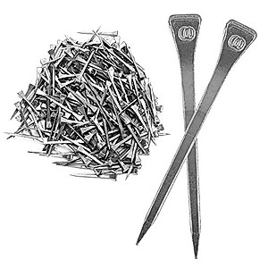 250Pcs Hoof Nail, Elasticity Steel Horseshoe Firmly Tool, Horseshoe Horseshoe Nail for Horse Tool Horse
