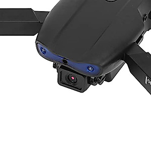 Foldable Mini Camera Drone, GPS Drone with 4K HD Dual Camera, 3 Sided Obstacle Avoidance WiFi Quadcopter Aerial Photography Remote Control Aircraft Gifts for Kids and Adults