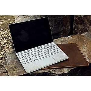 Vintage distressed Leather surface pro x sleeve case for Microsoft surface pro 8 7 6 SPX05S (For Surface Pro 7)