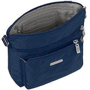 Baggallini womens Pocket With Rfid Crossbody Bags, Pacific, One Size US