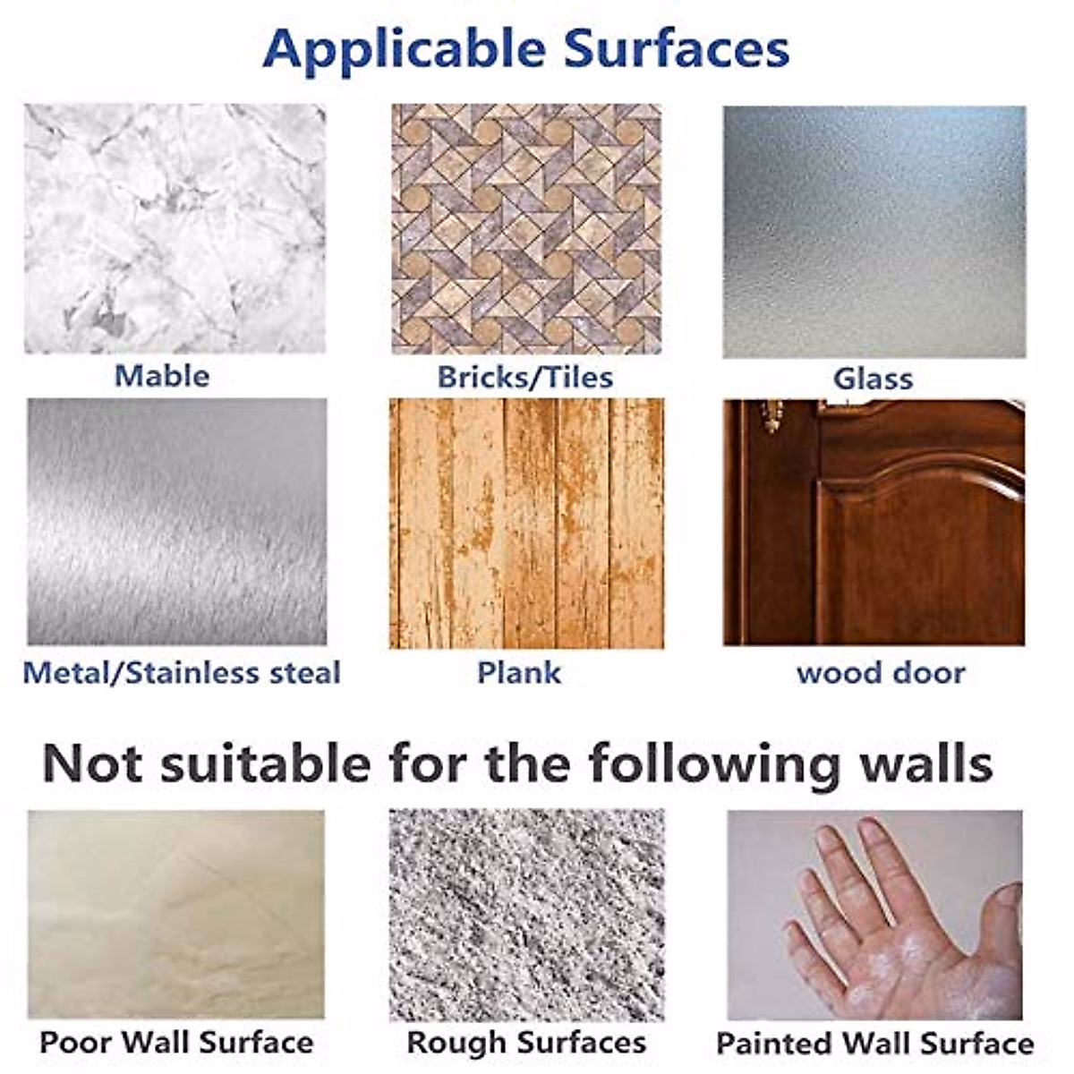 CMANI Wall Hooks 17lb(Max) Transparent Reusable Seamless Hooks,Waterproof and Oilproof,Bathroom Kitchen Heavy Duty Self Adhesive Hooks,8 Pack…