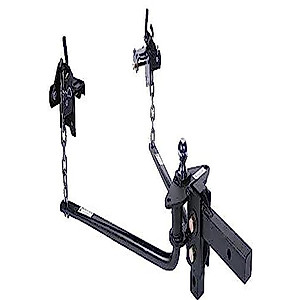 Husky 31423 Round Bar Weight Distribution Hitch with Bolt-Together Ball Mount/Shank Assembly 1200 Lbs Max Tongue