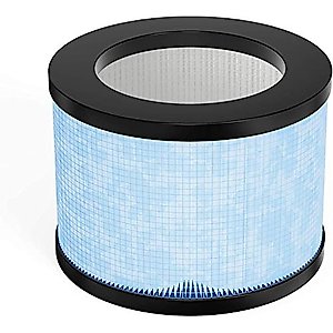 THE THREE MUSKETEERS III M HEPA Air Purifier for Home Bedroom Office and Desk, High Efficiency Portable Air Cleaner 080A Filter