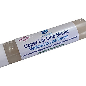 Upper Lip Line Magic For Vertical Lines Above the Lips, Sensitive Skin Formula With Hyaluronic Acid, Papaya Extract, Black Algae, Kalahari Melon and More, By Diva Stuff 1 Oz