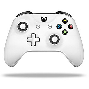 WraptorSkinz Decal Vinyl Skin Wrap compatible with XBOX One S/X Controller - Solids Collection White (CONTROLLER NOT INCLUDED)