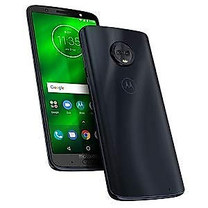 Motorola G6 MOTXT192512-32GB - Black (Verizon) Smartphone (Renewed)
