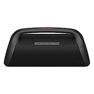 LG XG9QBK.DUSALLK Go Portable Bluetooth Speaker - Stage Lighting and up to 24-Hour Battery, Black