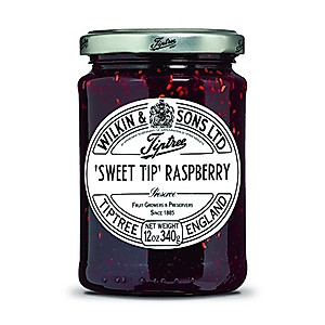Tiptree Sweet Tip Raspberry Preserve, 12 Ounce Jar