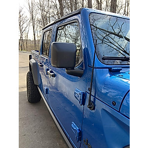 Votex Black Short Rubber 17 Inch Universal Antenna Kit - Easy Setup, Flexible & Durable Fits Cars, Trucks, SUVs