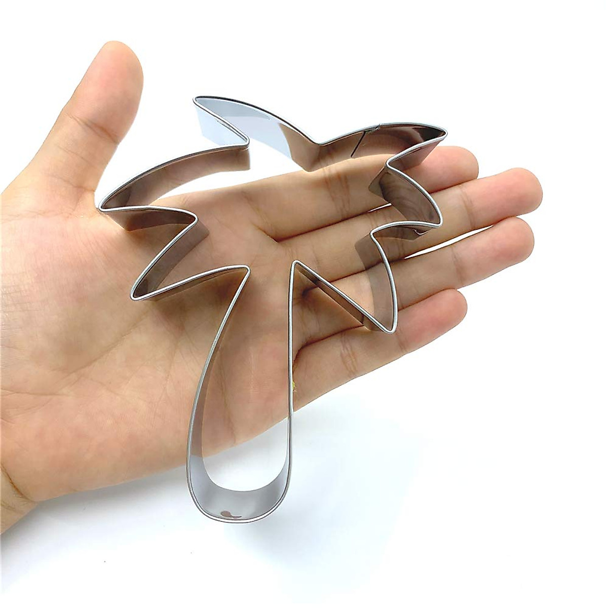 LILIAO Palm Tree Cookie Cutter - 3.4 x 4.2 inches - Stainless Steel