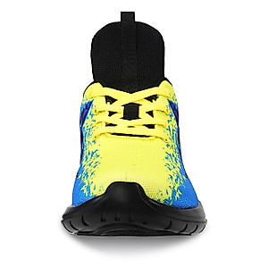 Soulsfeng Blue Marlin Running Sneakers 9.5 Sports Athletic Tennis Workout Gym Walking Shoes