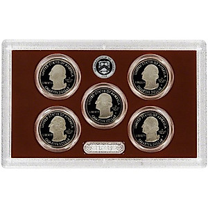 2012 S US Mint Quarters Proof Set OGP