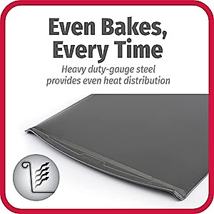 Good Cook 15 Inch x 14 Inch Cookie Sheet, gray (04023)