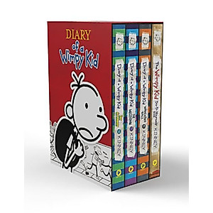Diary of a Wimpy Kid Box of Books (12-14 plus DIY)