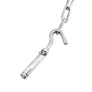 ZOENHOU 30 PCS M10 Concrete Wall Hook Expansion Bolts, Heavy Duty 304 Stainless Steel Open Cup Hook Expansion Anchor Bolts, Smooth Expansion Screw Hook for Wall Concrete