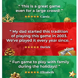 Christmas Trivia | Over 3 Million Copies Sold | The Classic and Original Christmas Trivia Game | (Updated!) with 300 Cards, 1800 Questions Across 6 Categories