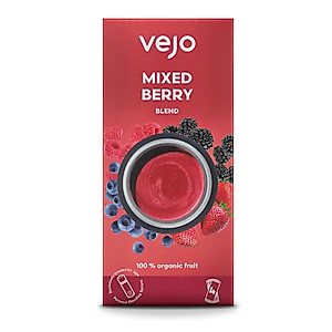 Vejo Pink Starter Variety Pack (Pink Blending Sytem, Strawberry Banana, Mixed Berry, Cold Brew Coffee, & Tropical Blender Pack) (4ct/1Ea)