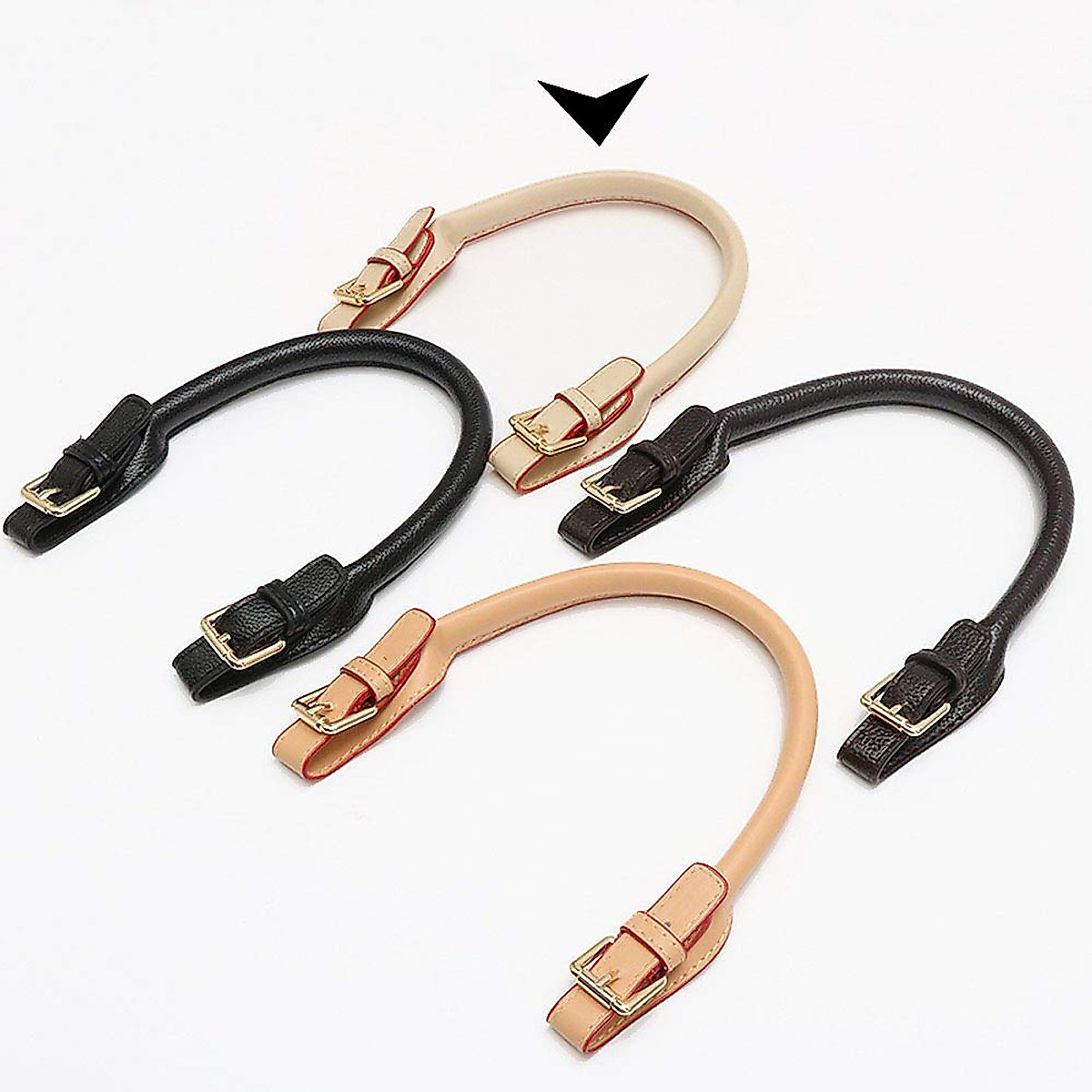 2pcs Synthetic Leather Replacement Interchangeable Shoulder Strap,Handbag Straps